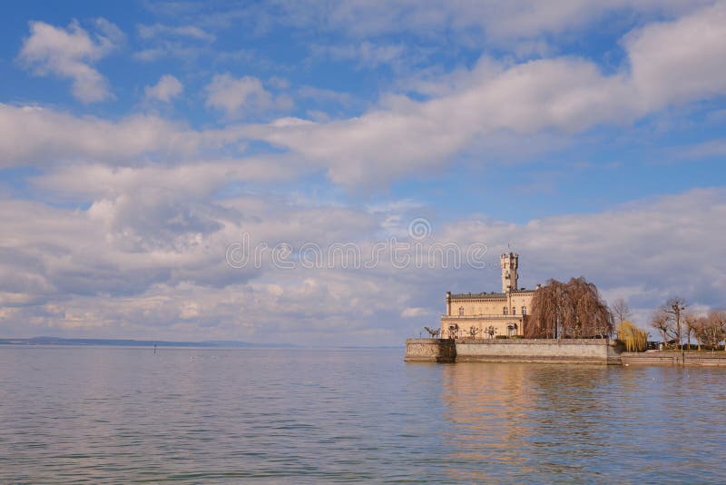 Montfort Castle on Lake Constance in Spring Stock Photo - Image of ...