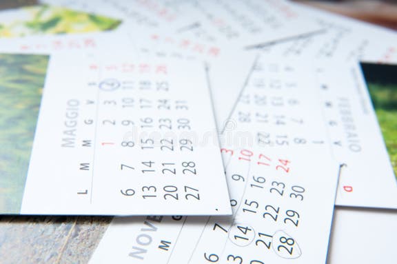 Lots Calendars Stock Photos - Free & Royalty-Free Stock Photos from ...