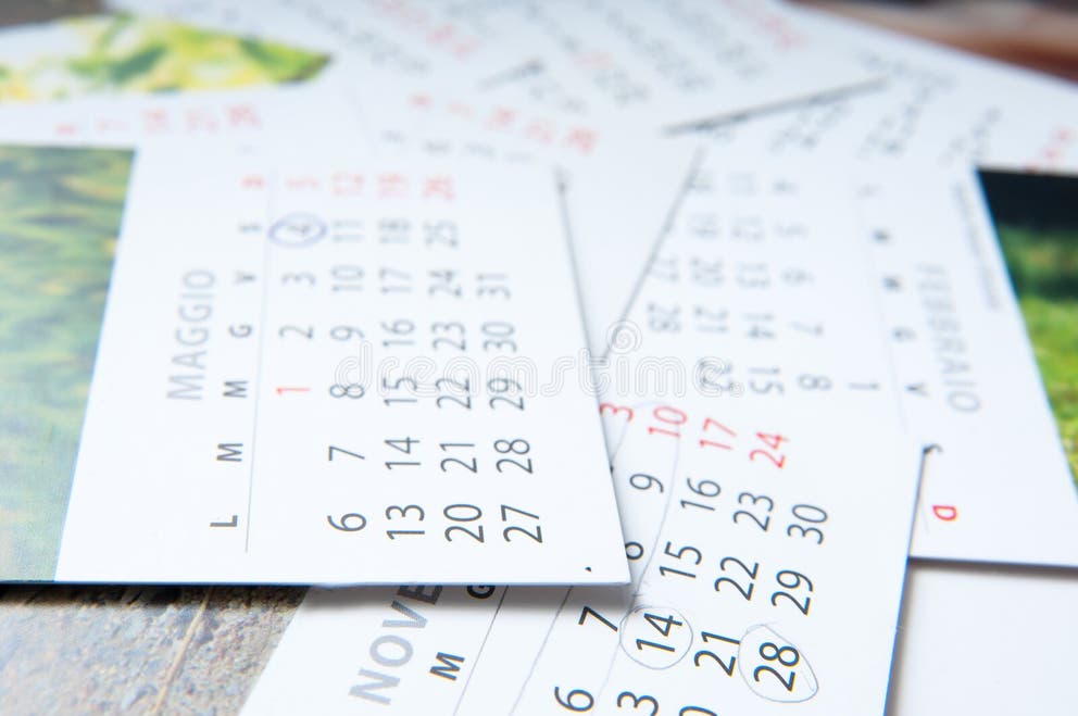 Lots Calendars Stock Photos - Free & Royalty-Free Stock Photos from ...