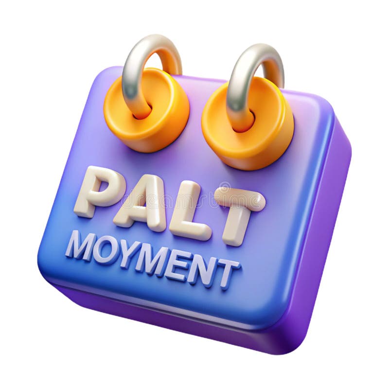 Monthly Payment 3D Icon Perfectly Stock Illustration - Illustration of ...