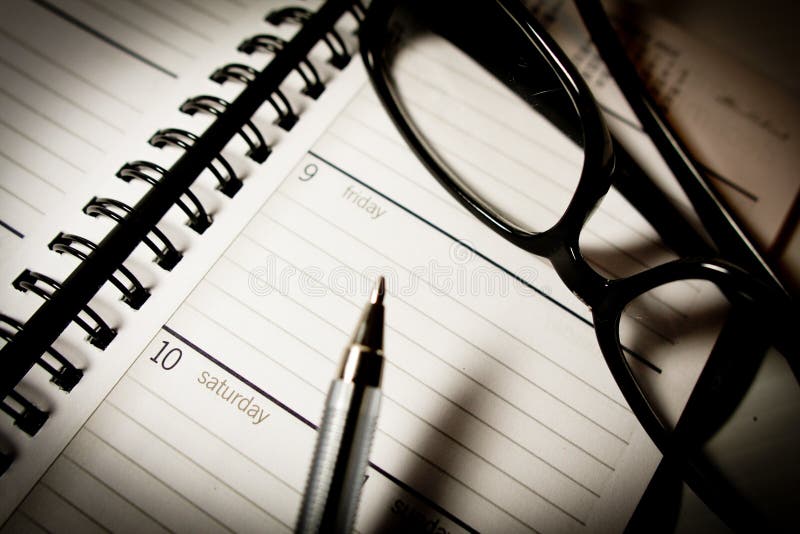 Monthly planner stock image. Image of business, organize - 22307009