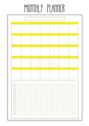 Organizer Pages Template Stock Illustrations – 2,835 Organizer Pages ...