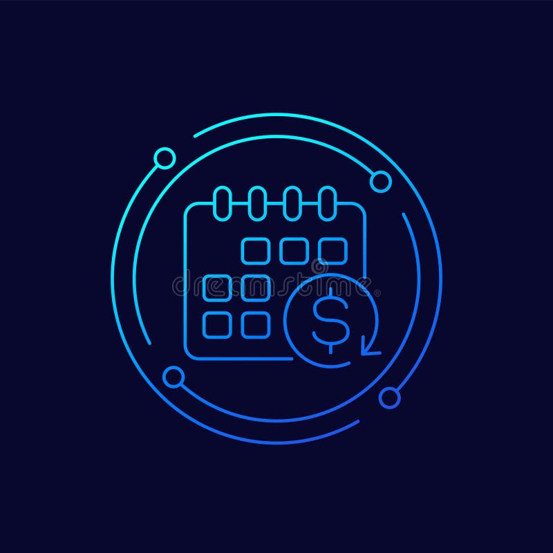 Automatic Payment Icon Stock Illustrations – 3,583 Automatic Payment ...