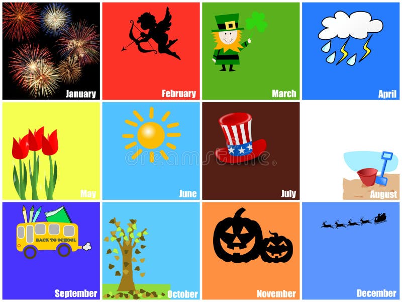 Months Year Stock Illustrations – 14,628 Months Year Stock ...