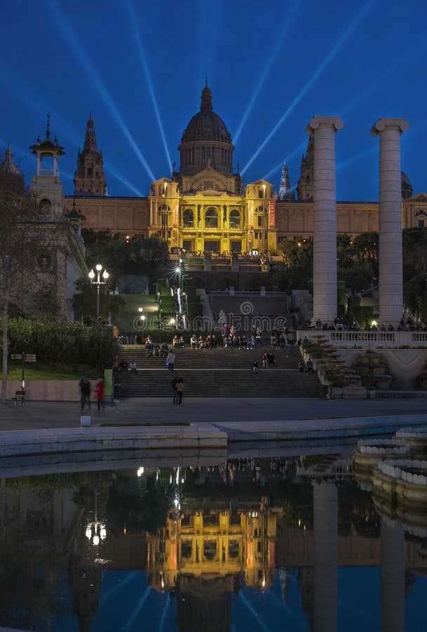 At Montjuic editorial photography. Image of museum, montjuic - 62586672