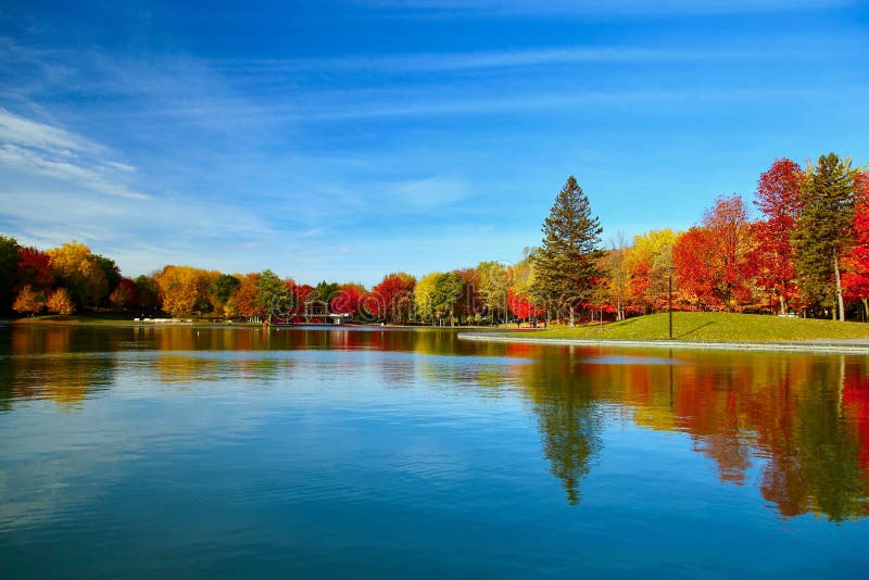 Montréal, Automne, Canada Du Québec Image éditorial - Image du érable ...