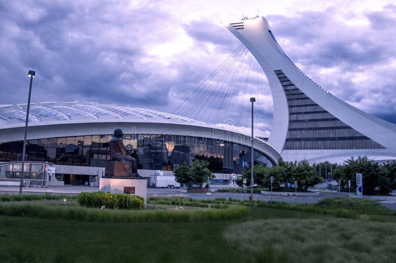 Montreal Biodome stock image. Image of reflecting, falls - 87682141