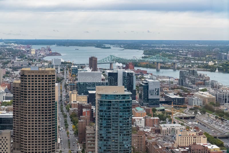 Montreal in Canada, Typical Buildings Stock Photo - Image of city ...