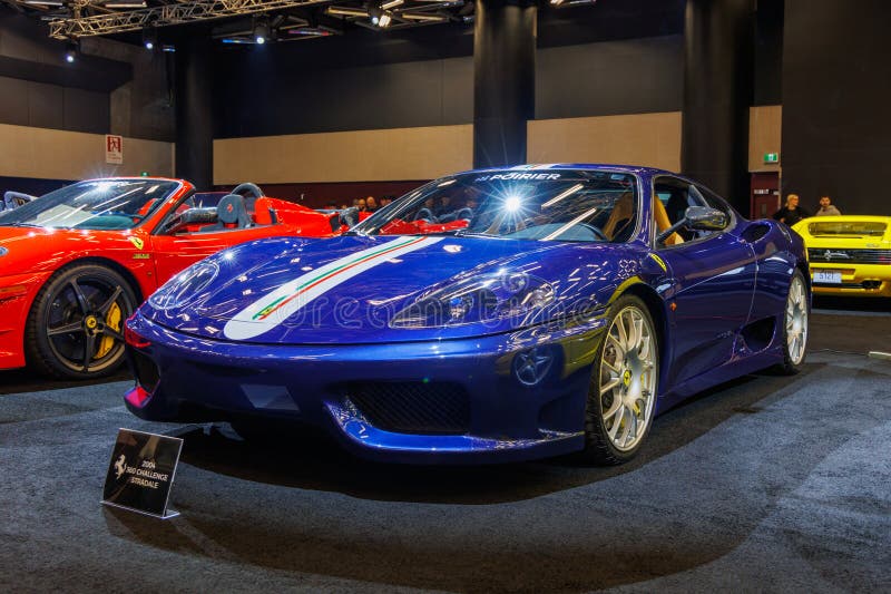 Montreal, Canada - Circa 2025: 2004 Ferrari 360 Challenge Stradale ...