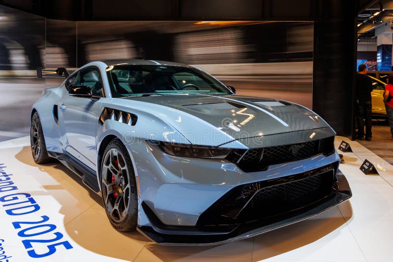 Montreal, Canada - Circa 2025: 2025 Ford Mustang GTD Editorial Image ...