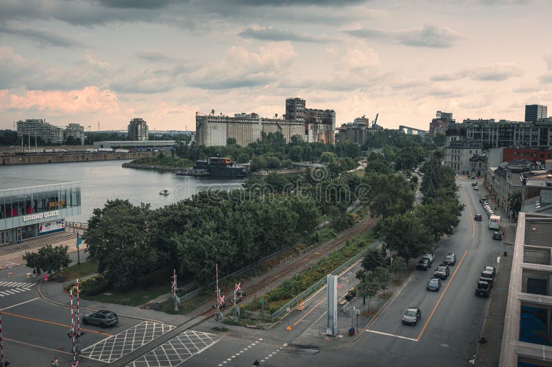 Montreal - Canada - 2024 City Center of Montreal Canada Stock Image ...