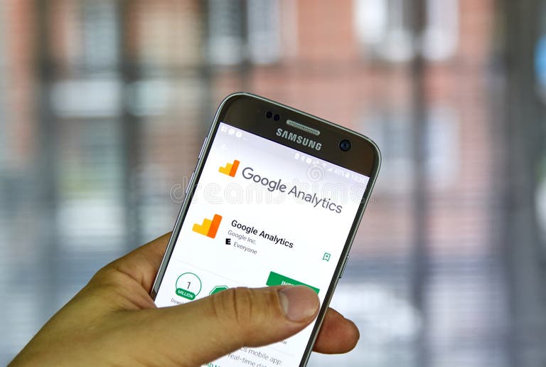Google Analytics Mobile Application. Editorial Image - Image of communication, keywords: 101820715
