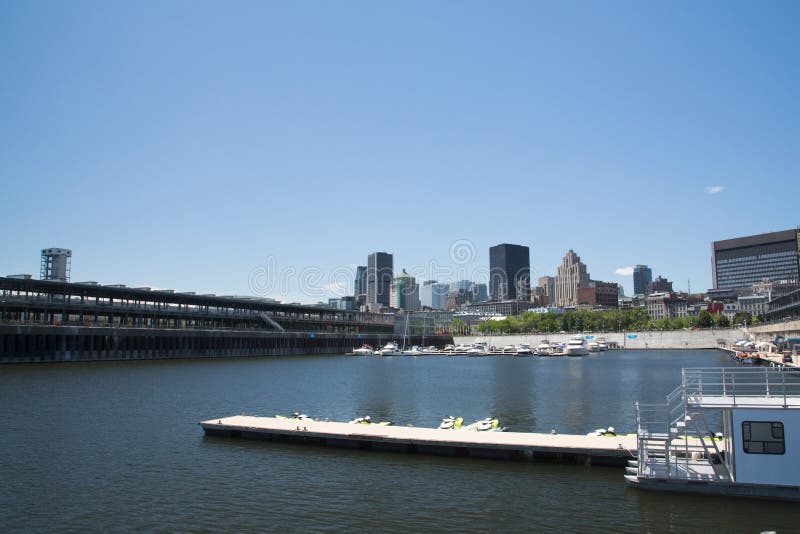 Montreal stock photo. Image of skyline, view, quebec - 91412890