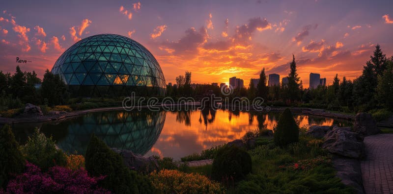 Montreal Expo 67: a Surreal Retrofuturistic Dream Stock Image - Image ...