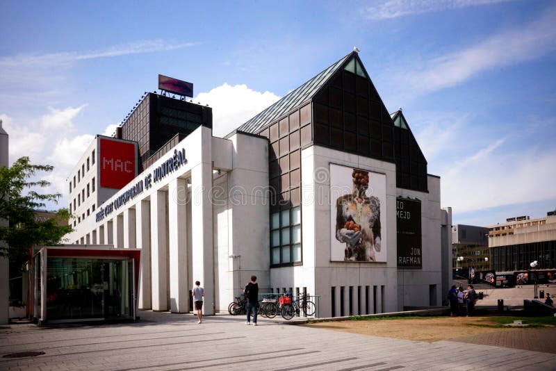 Montreal Museum of Contemporary Art Editorial Photo - Image of quebec ...