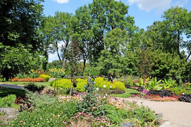Montreal, Quebec; Canada- June 25 2018 : the Botanical Garden Editorial ...