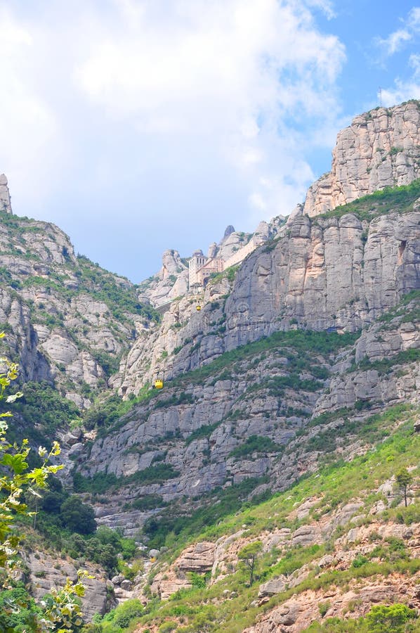 Montserrat mountain editorial photo. Image of architecture - 58567886