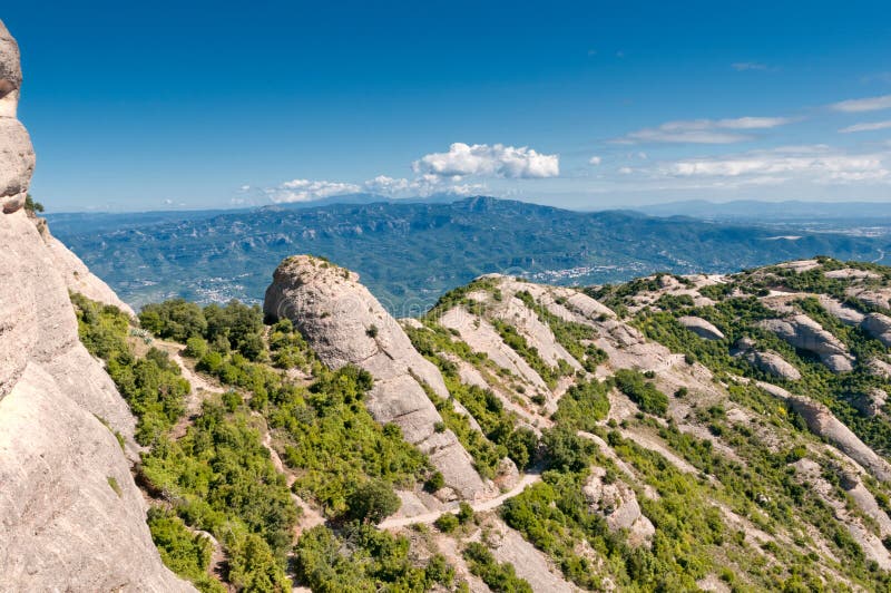 Montserrat Mountains, Spain Stock Photo - Image of catalunya ...