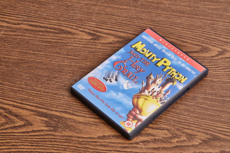 Monty Python E O Santo Graal DVD Foto Editorial - Imagem de tabela ...