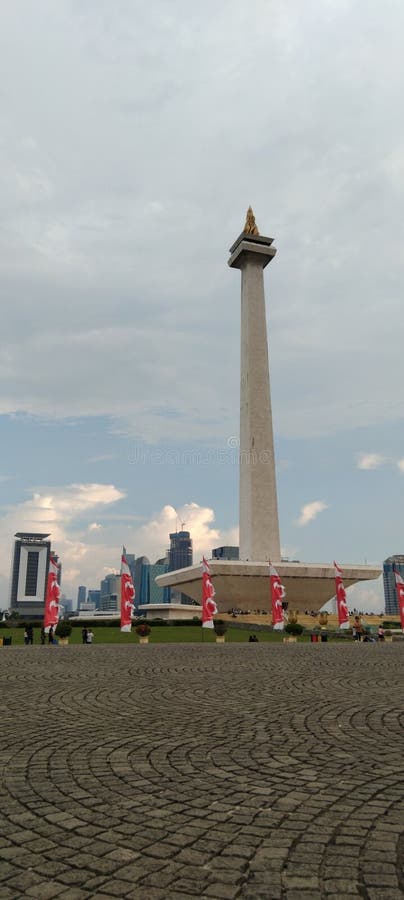 Monumen Nasional of Indonesia Jakarta Editorial Image - Image of ...