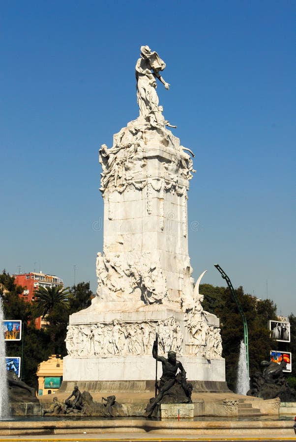 Monument à L'Espagnol - Buenos Aires, Argentine Photo stock éditorial ...