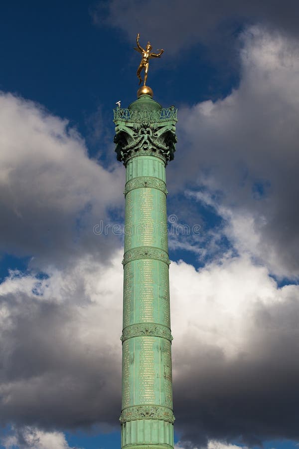 The monument stock image. Image of bastille, architecture - 26645661