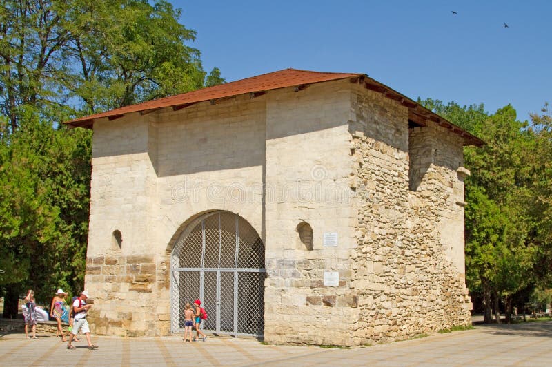 Monument of Architecture - the Russian Gates on August 20, 2015 in ...