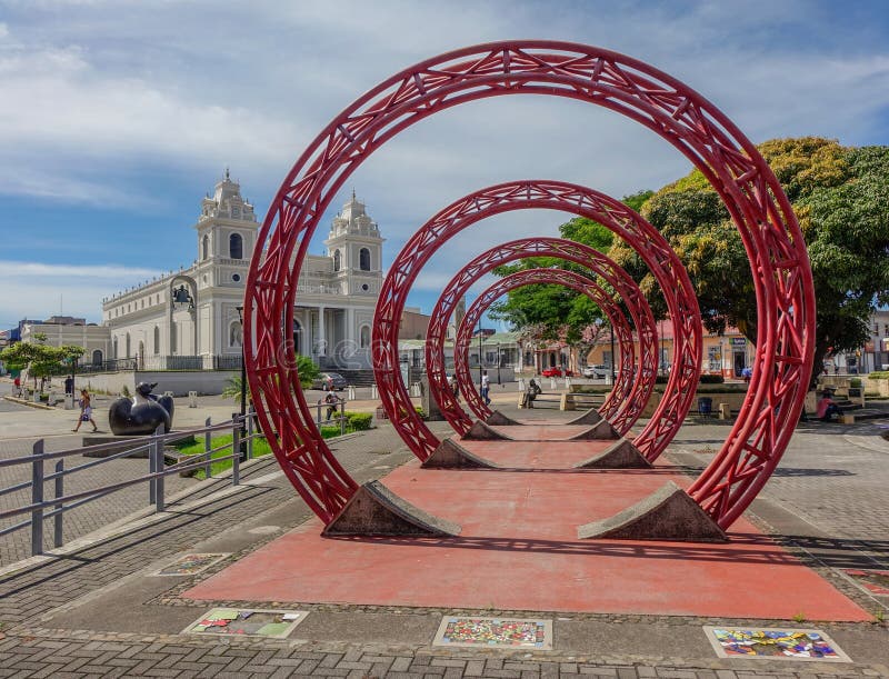 Monument Au Centre De San Jose De Costa Rica Image stock éditorial ...