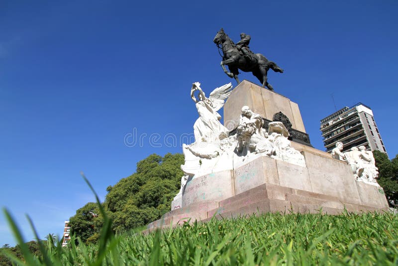 Monument of Bartolome Mitre in Buenos Aires Stock Image - Image of ...