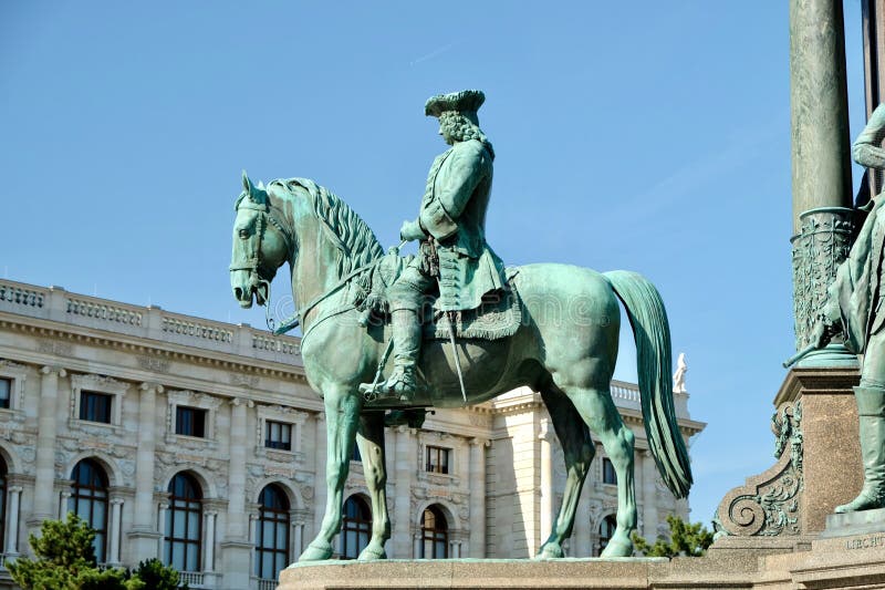 Monument in the Central Square Editorial Image - Image of austria ...