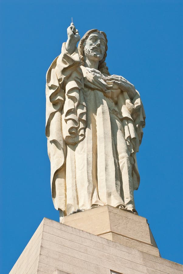 Monument of Christ stock photo. Image of stone, statue - 23651934