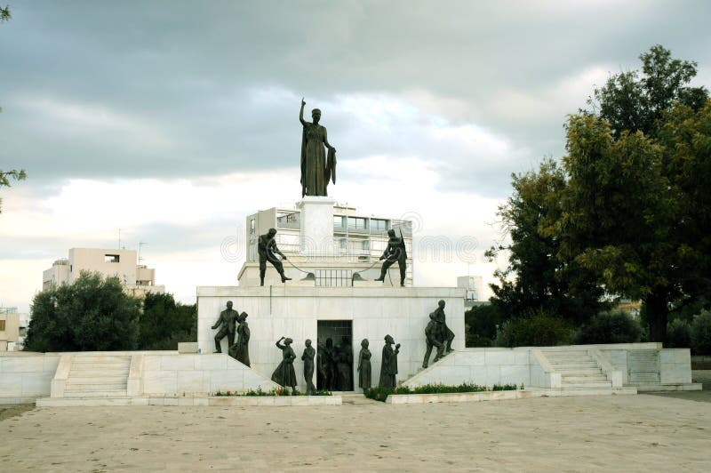 Monument De Liberté, Nicosie, Chypre Image stock - Image du île, ville ...