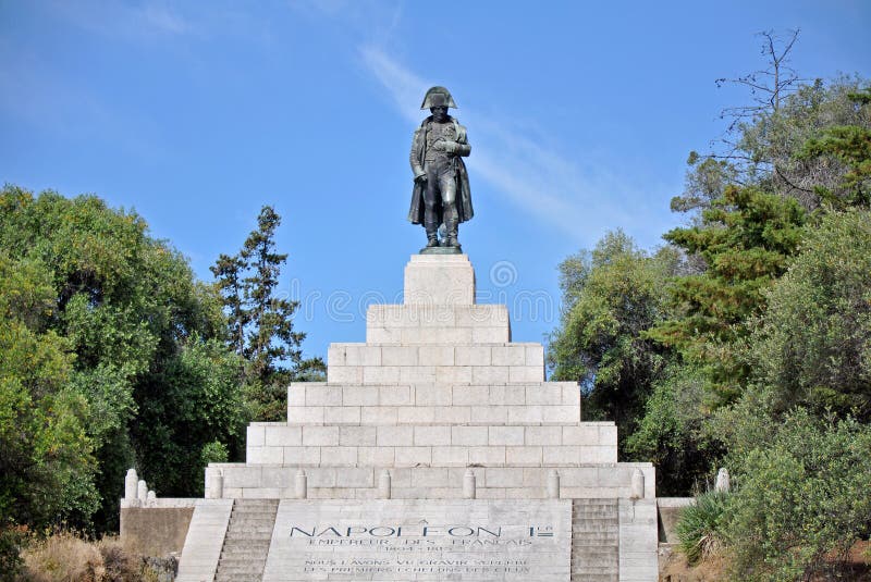 Monument De Napoléon En Corse Photo stock - Image du renommée ...