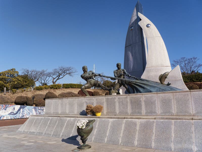 Monument in Dolsan Park. Yeosy City Editorial Image - Image of dolsan ...