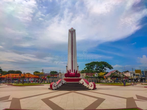 A Monument in Downtown Pasuruan, East Java - Indonesia. Editorial Stock ...