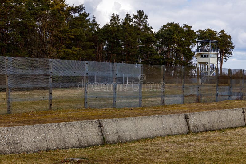 Monument Of The German Border Point Alpha Editorial Photography - Image ...