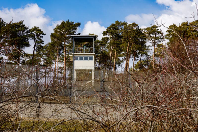 Monument of the German Border Point Alpha Stock Image - Image of ...