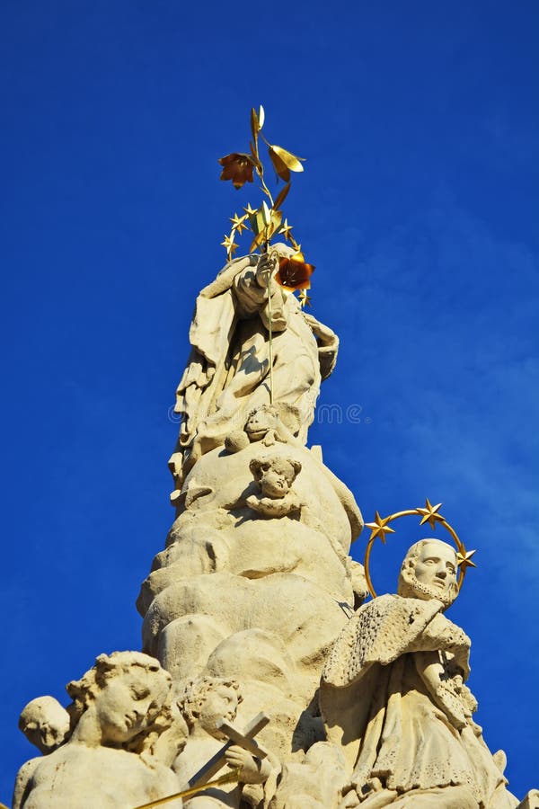 Monument holy trinity stock photo. Image of arrow, history - 66622910