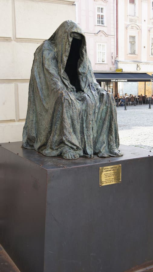 Monument IL Commandatore in Prague Editorial Image - Image of shrouded ...