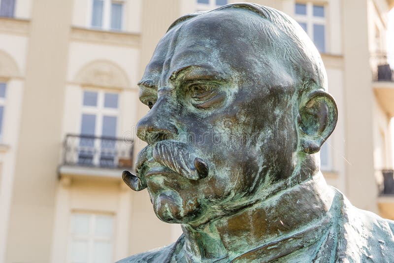 Monument of Juliusz Leo in Krakow Poland Editorial Stock Photo - Image ...