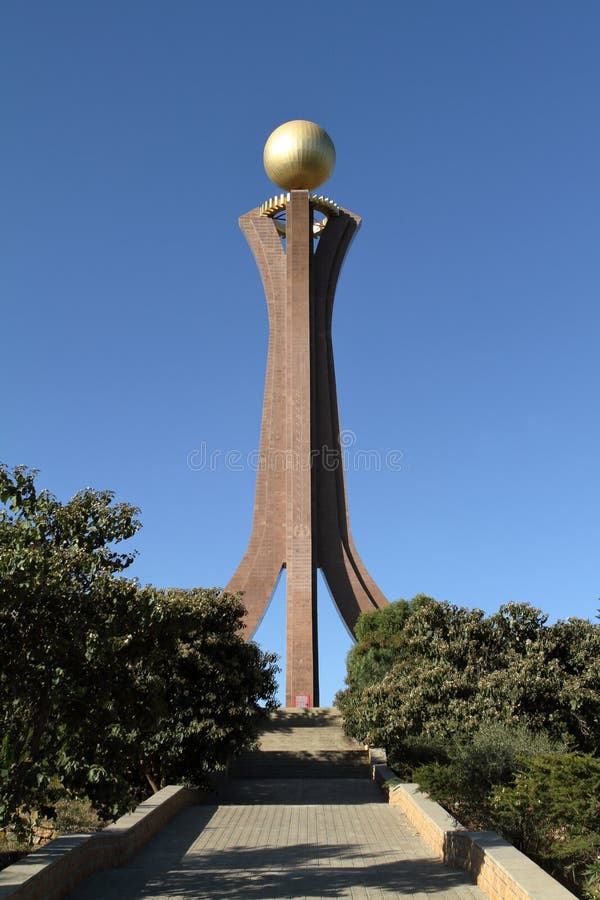 Monument of Mekele in Ethiopia Stock Photo - Image of tower, memorial ...