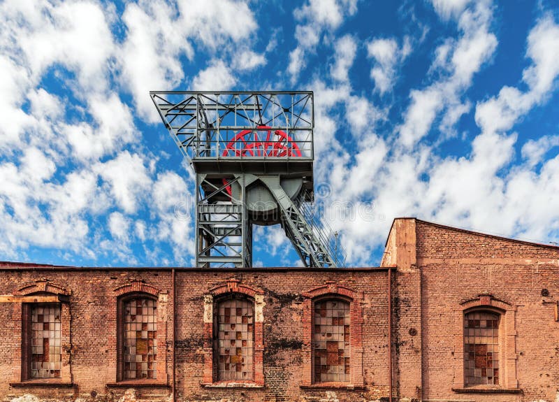 Monument of the Mining Industry Stock Image - Image of building ...