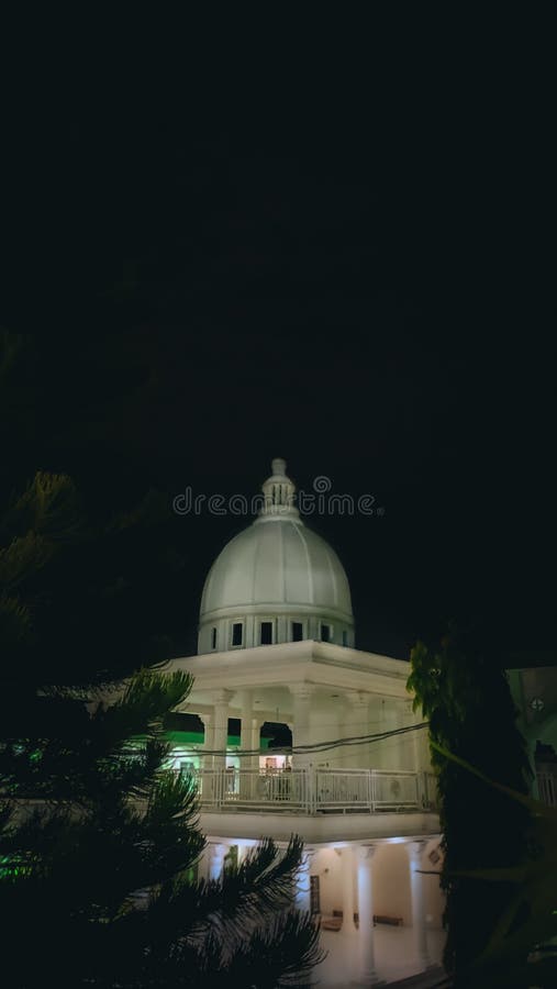 Monument Outdoor Tower Pole Random Night Stock Image - Image of evening ...