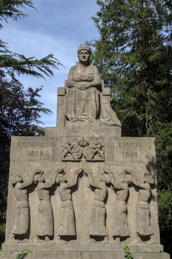 Monument for Queen Emma at Amsterdam the Netherlands 15-9-2019 ...