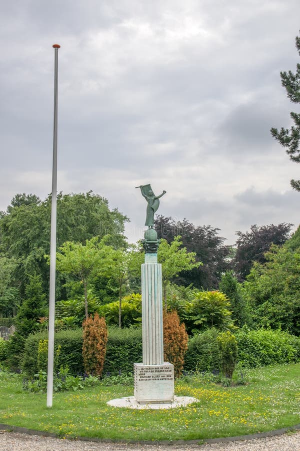 Monument Resistance Fighters World War Two at Amsterdam the Netherlands ...