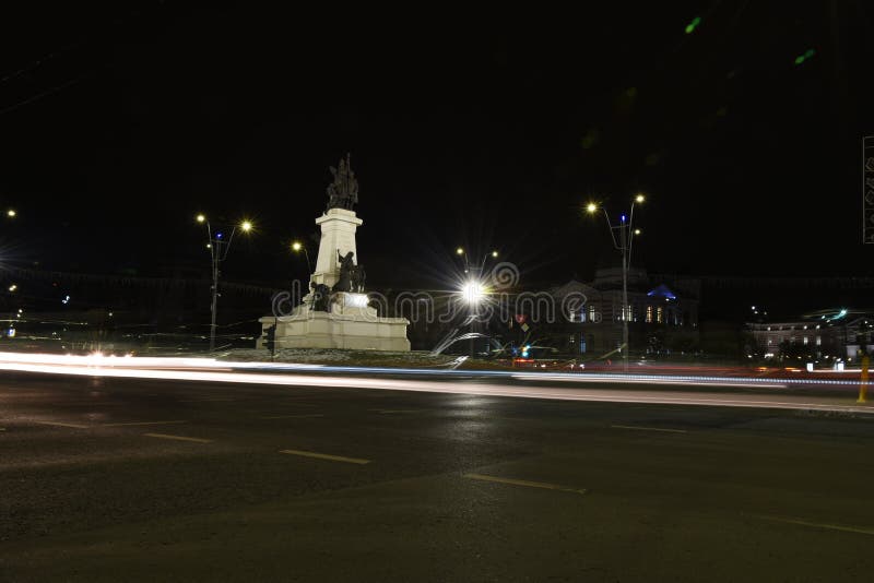 Kilometer 0 in Bucharest editorial photography. Image of democracy ...