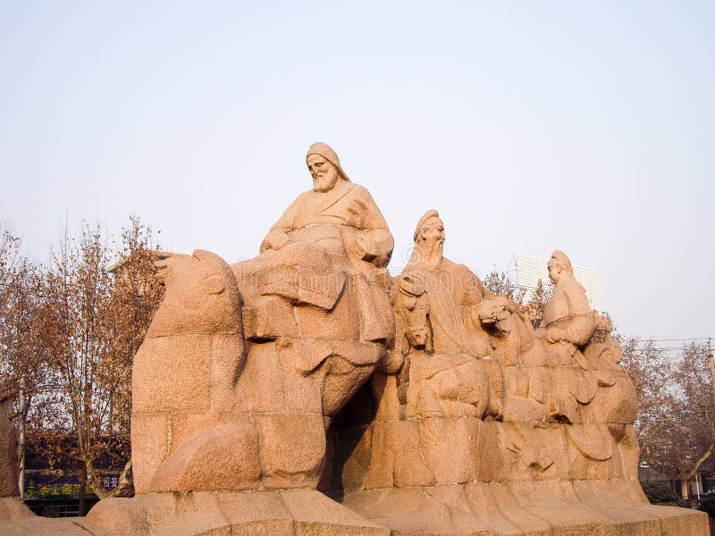 290 Monument Starting Point Silk Road China Stock Photos - Free ...