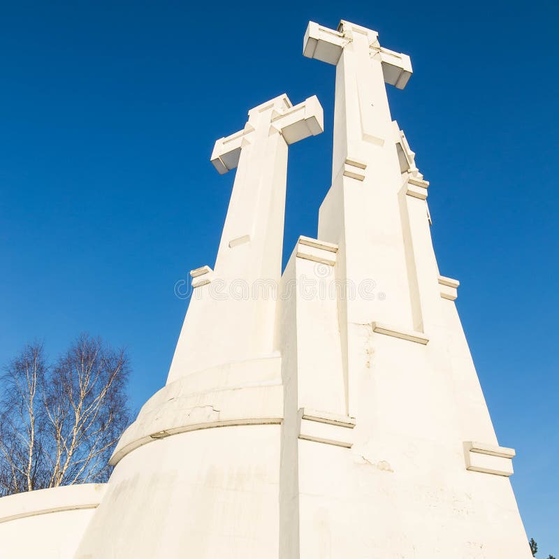 234 Three Crosses Monument Vilnius Stock Photos - Free & Royalty-Free ...