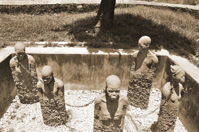 Monument Till Slavar I Zanzibar Arkivfoto - Bild av abolishment, dakar ...