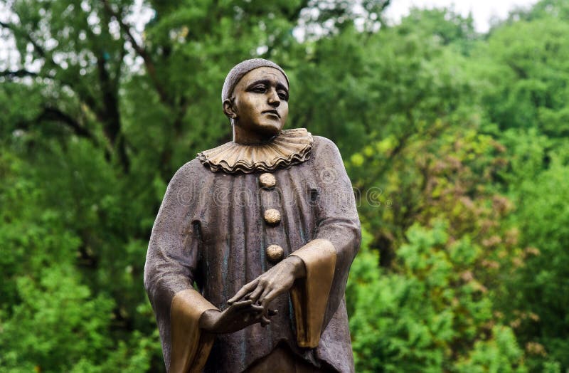 Monument To the Artist Alexander Vertinsky in Kyiv Editorial Image ...